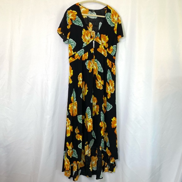Suzanne Betro | Dresses | Suzanne Betro Xl Tropical Floral Dress Nwot ...